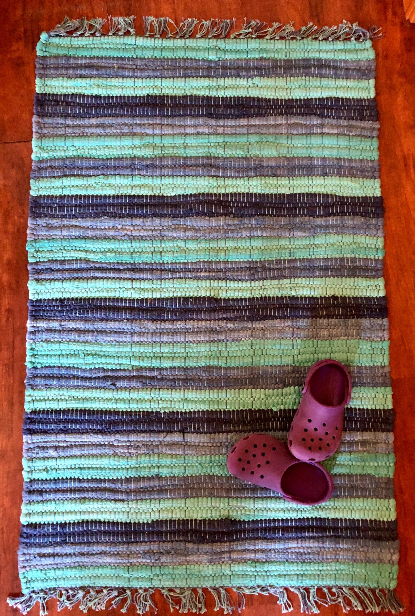 Rag Rug Art | Writing Near the Lake